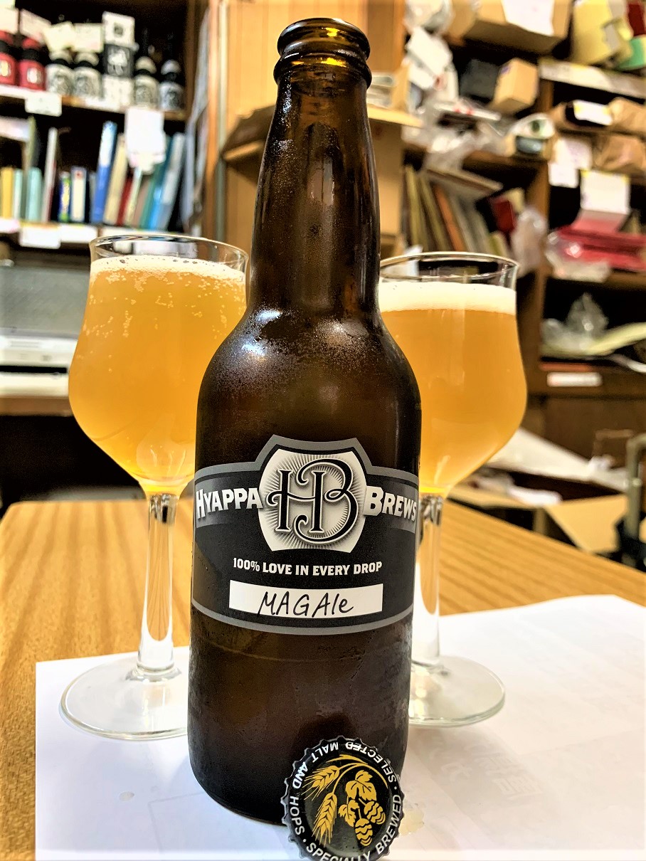 秋の空をイメージしたカメレオン・ペールエール「HYAPPA MAGAle（マゲール）」入荷！ | 蒲郡の酒屋まん天や